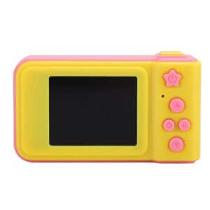 Camera Toy, Sports Camera, Intelligent Focus Camera, Digital Camera, for Children of All Ages, (Pink (no Memory Card))