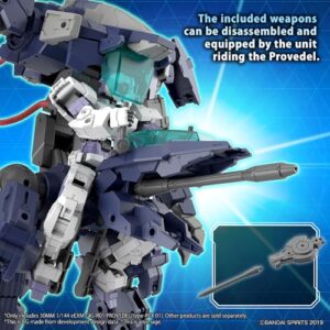 Bandai Hobby - 30 Minute Missions - #52 eEXM GIG-R01 Provedel (Type-Rex 01), Bandai Spirits 30MM 1/144 Model Kit