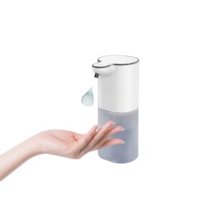 eforcase soap dispenser, automatic foaming hand soap dispenser touchless foam soap dispenser rechargeable bathroom countertop soap pump for bathroom kitchen 13.5oz / 400ml