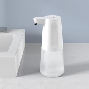 Eforcase Soap Dispenser, Automatic Foaming Hand Soap Dispenser Touchless Foam Soap Dispenser Rechargeable Bathroom Countertop Soap Pump for Bathroom Kitchen 12oz / 350ml