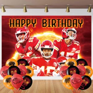 patrick mahomes party banner, patrick mahomes backdrop 7x5 patrick mahomes background patrick mahomes themed backdrops for party supplies patrick mahomes background birthday