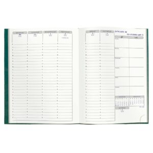 quo vadis 2024 refill for visual planner - time management appointment organizer