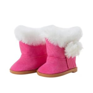 Doll Shoes Accessories Doll Snow Boots Fit 18-inch American Doll Girl Dolls (Snow Boots)