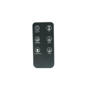 Remote Control for Mistral MIF1350TCL-RE & Barton 95029 Wall Mounted Electric Fireplace Heater