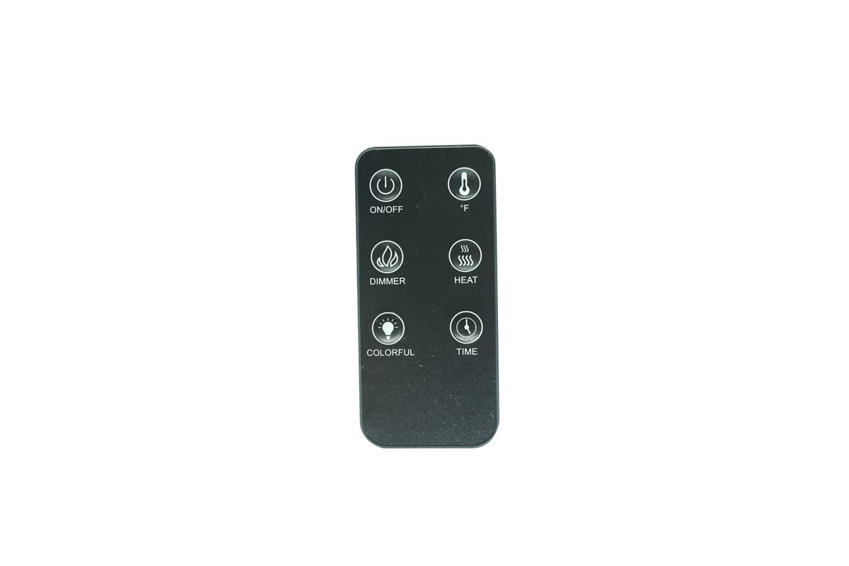 Remote Control for Mistral MIF1350TCL-RE & Barton 95029 Wall Mounted Electric Fireplace Heater