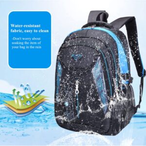 Kids Backpacks for Elementary, Durable Bookbag for Boys and Girls, School Bags for Teen Boys, Travel Casual Back Pack