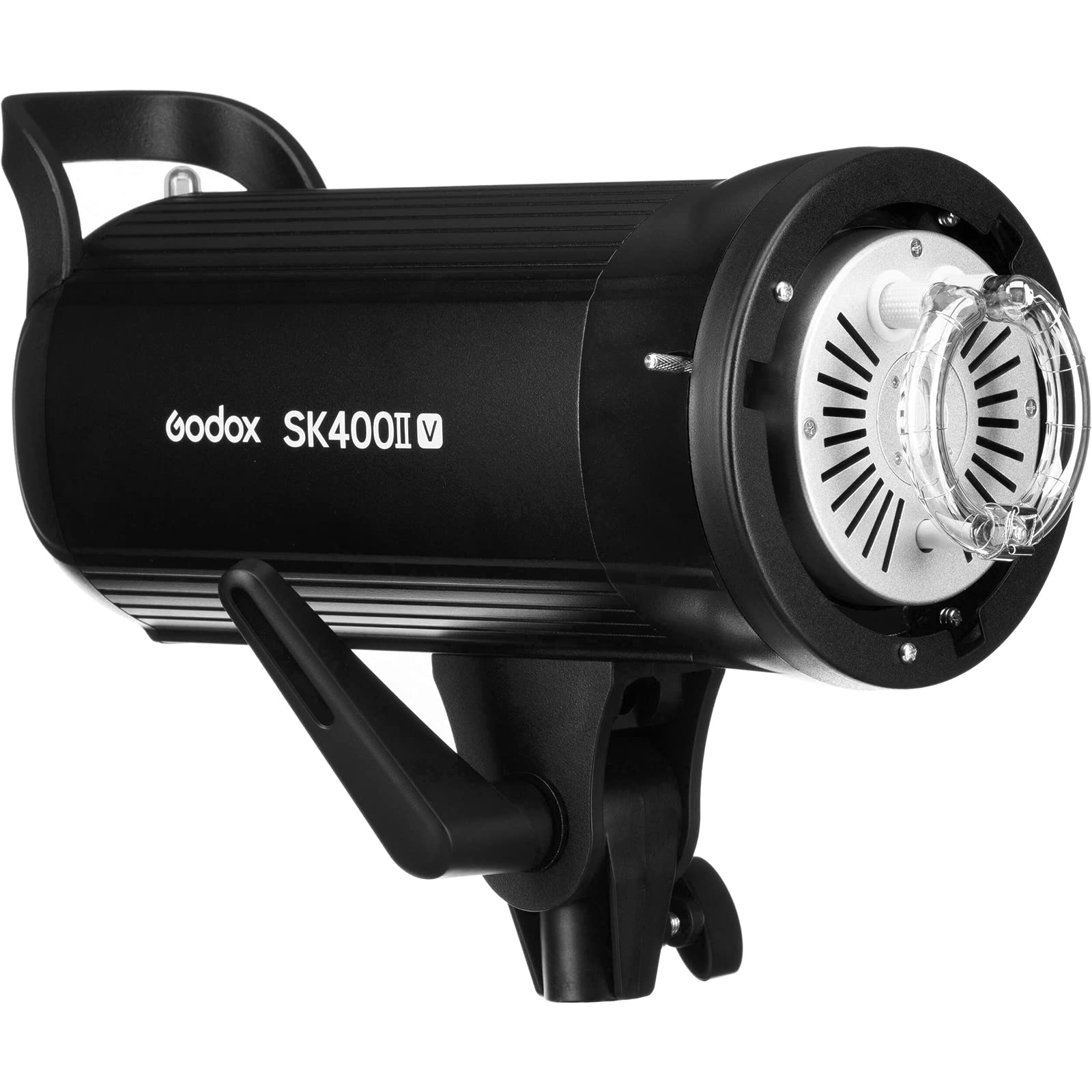 Godox SK400II-V 400Ws Photo Studio Strobe Flash Monolight Light with Bowens Mount & 10W LED Modeling Lamp for Studio, Shooting, Location and Portrait Photography (SK400II Upgraded Version 110 to 120V)