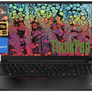 Lenovo 2023 Flagship ThinkPad E15 Gen 4 Business Laptop, 15.6" FHD IPS Anti-Glare 300 nits Display, 6-Core AMD Ryzen 5 5625U, Radeon Graphics, 16GB RAM, 256GB SSD, WiFi 6, Win 11 Pro+HubxcelAcessory