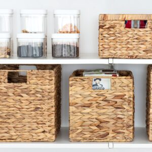 StorageWorks Water Hyacinth Storage Baskets