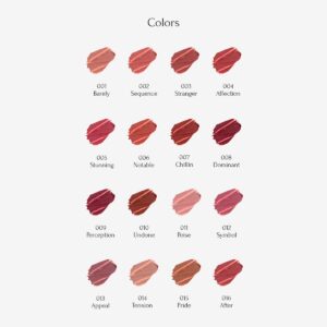 MUZIGAE MANSION Objet Liquid Makeup Vivid Glow Vegan Lip Tint (SEQUENCE) 0.20 Fl Oz (Pack of 1)