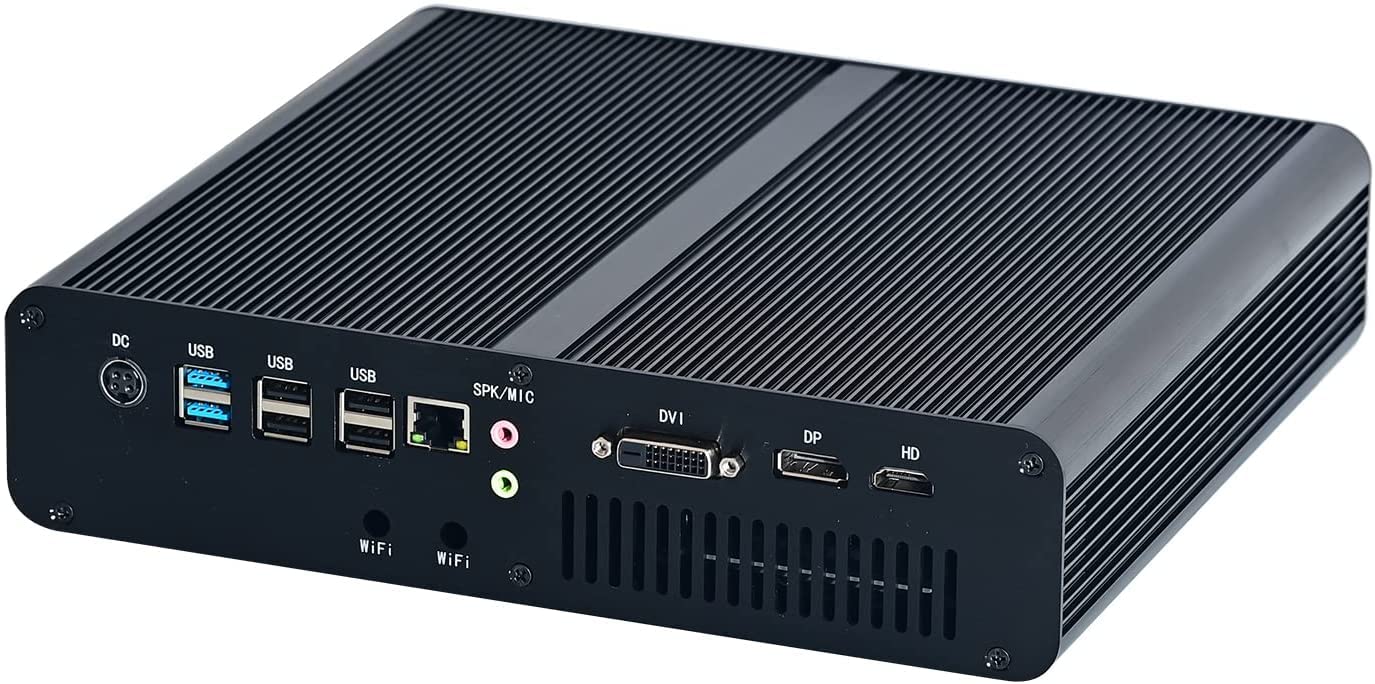 Gaming Mini PC, Desktop Computer, Mini Computer, Intel Core i9 10980HK, Windows 10 Pro, 16GB DDR4 RAM 240GB SSD, GeForce GTX 1650 4G GDDR5 Graphic, DVI DP 1.4 HD-MI 2.0 LAN