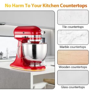 Mixer Mat Slider for KitchenAid 4.5-5 Qt Tilt Head Stand Mixer - Bamboo Kitchen Appliance Sliding Tray Mixer Mover Slider Board Compatible with Kitchen aid 4.5-5 Qt Stand Mixer, KitchenAid Artisan