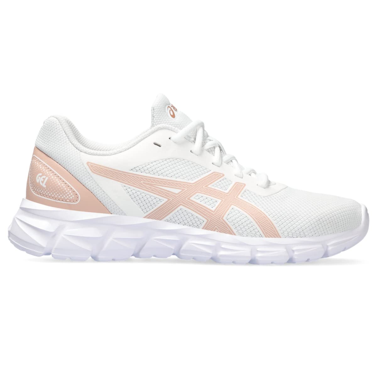 ASICS Women's Gel-Quantum Lyte II Sportstyle Shoes, 10, White/Maple Sugar