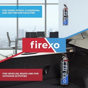 Firexo 7 in 1 Fire Extinguisher (0.1 Gallon) - Multi-Purpose&Portable Aerosol Extinguisher for All Fires inc. Li-ion Battery Fires (1)