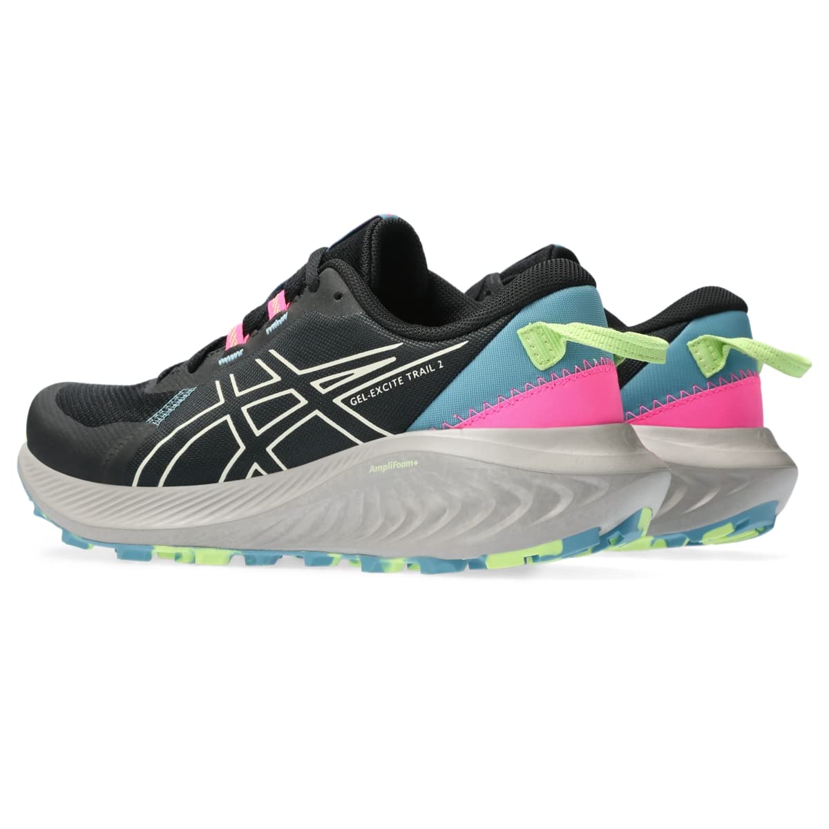 ASICS Women's Gel-Excite Trail 2 Running Shoes, 7, Black/Birch