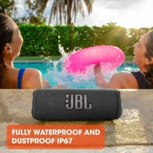 JBL Flip 6 - Portable Bluetooth Speaker, Powerful Sound and deep bass, IPX7 Waterproof, PartyBoost for Multiple Speaker Pairing, Home, Outdoor Travel (Squad) (Renewed) Camouflage