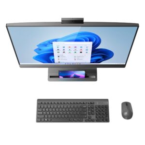 Lenovo IdeaCentre AIO 5i 27" QHD Touchscreen All-in-1 Desktop Computer - 12th Gen Intel Core i7-12700H 14-Core up to 4.7 GHz CPU, 16GB DDR5 RAM, 2TB NVMe SSD, Intel Iris Xe Graphics, Windows 11 Pro