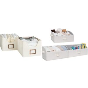 storageworks closet storage bins and