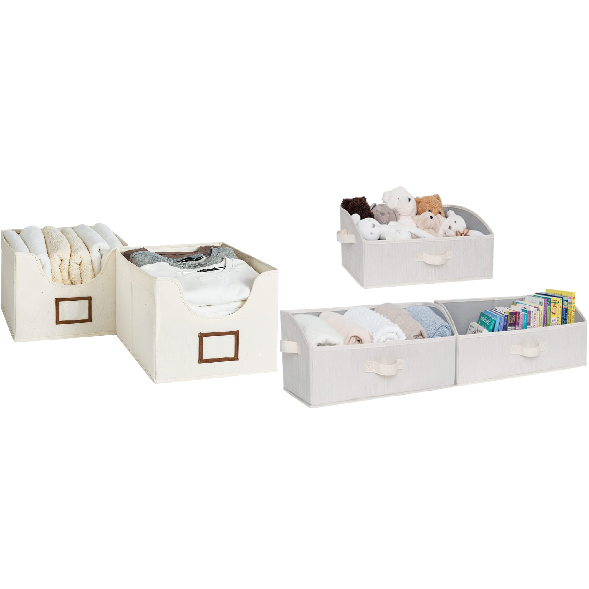 StorageWorks Closet Storage Bins and