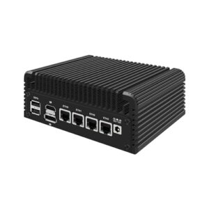 micro firewall appliance, mini pc, opnsense, vpn, router pc, intel alder lake-n 12th gen n100, hunsn rj35, gpio, tf slot, hdmi, dp, 4 x 2.5gbe i226-v, 8g ddr5 ram, 128g ssd