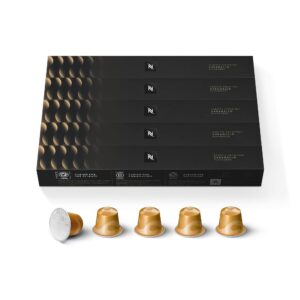 nespresso originalline, caramello, 50 count coffee pods