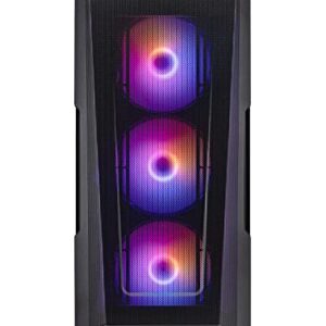 Skytech Gaming Skytech Eclipse Gaming PC Desktop – Intel Core i7 13700F 2.1 GHz, NVIDIA RTX 4090, 1TB NVME SSD, 32GB DDR5 RAM RGB, 1000W Gold PSU, 360mm AIO, 11AC Wi-Fi, Windows 11 Home 64-bit