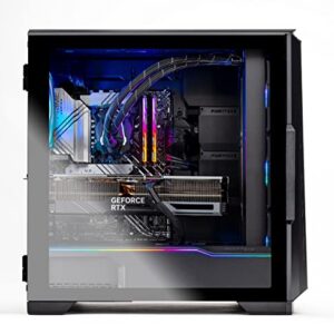 Skytech Gaming Skytech Eclipse Gaming PC Desktop – Intel Core i7 13700F 2.1 GHz, NVIDIA RTX 4090, 1TB NVME SSD, 32GB DDR5 RAM RGB, 1000W Gold PSU, 360mm AIO, 11AC Wi-Fi, Windows 11 Home 64-bit