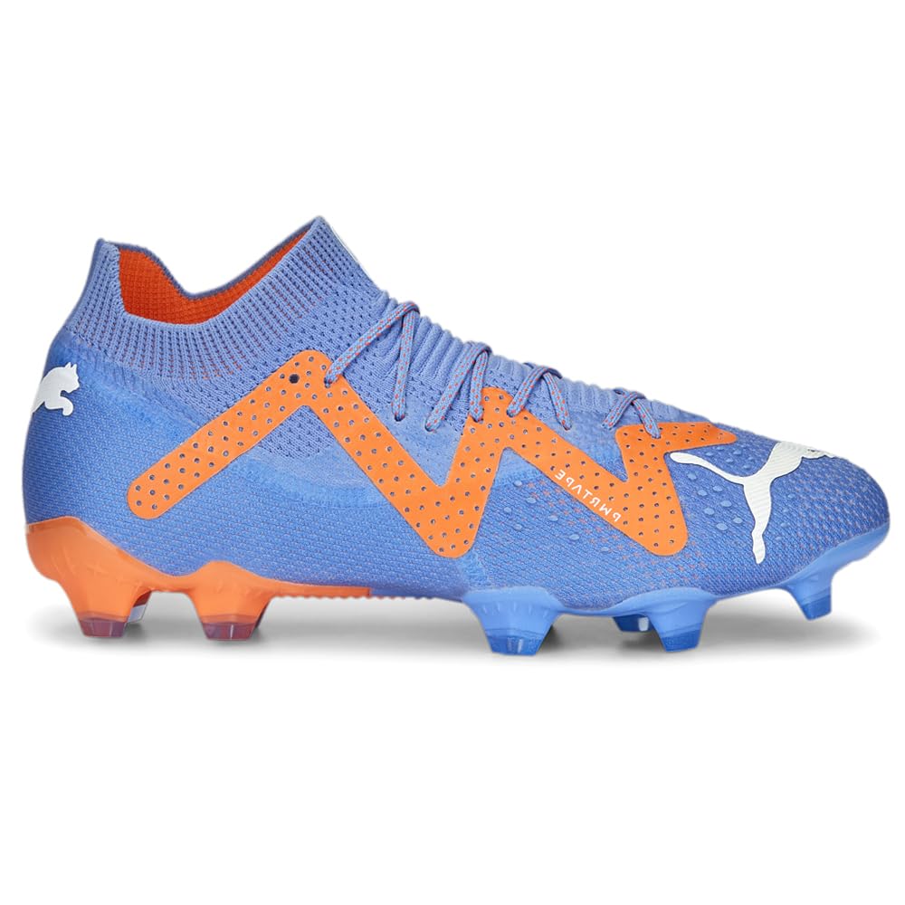 Puma Womens Future Ultimate Firm GroundAg Soccer Cleats Cleated, Firm Ground, Turf - Blue - Size 8 M