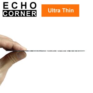 Echo Corner 6-1/2" Circular Saw Blade 60T 5/8" Arbor, Ultra Fine Cut Fine Finish Framing Trimming Crosscut Wood Plywood MDF Plastic Veneer Lumber Laminate