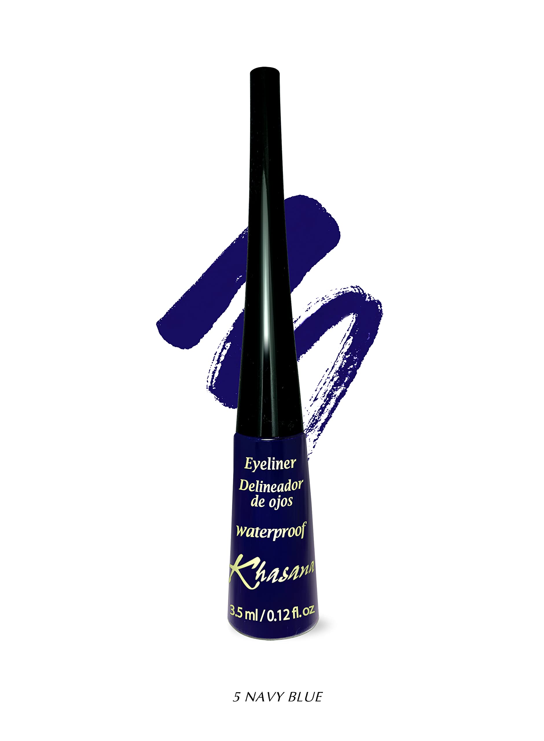 Khasana Waterproof Liquid Eyeliner #5 Navy Blue