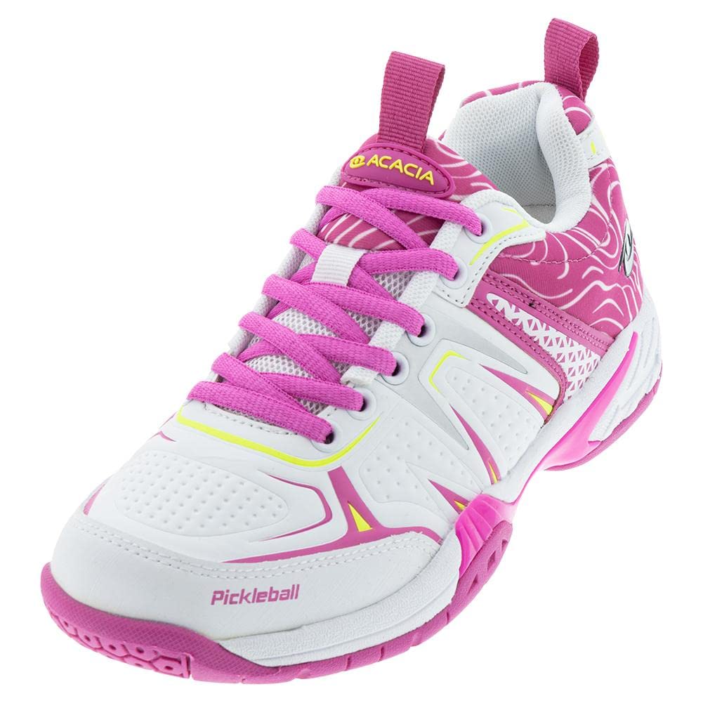 ACACIA DINKSHOT Pink Pickleball Shoes, Womens Size 9.0