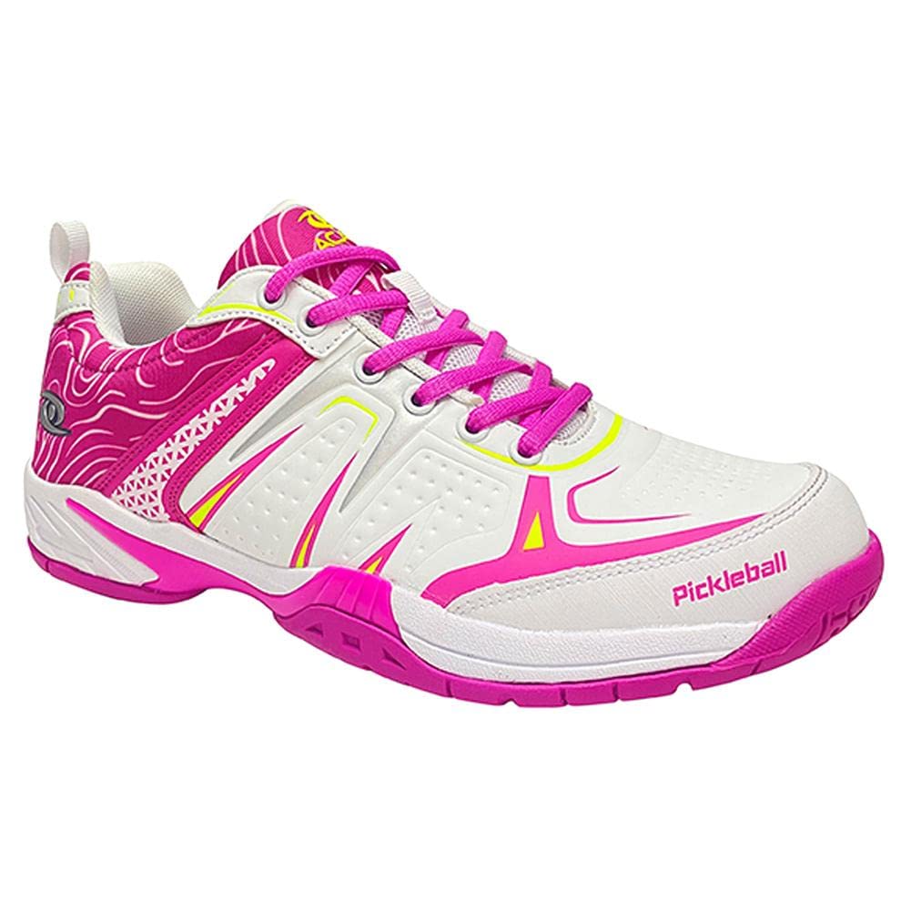 ACACIA DINKSHOT Pink Pickleball Shoes, Womens Size 9.0