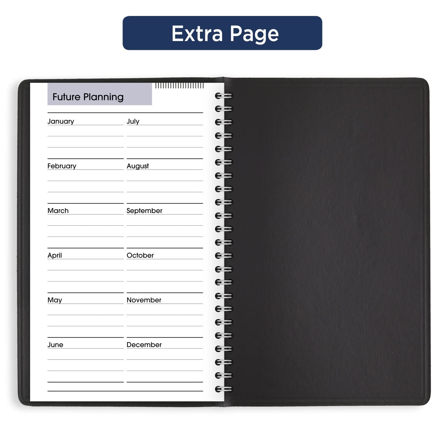 AT-A-GLANCE 2024 Daily Planner, DayMinder, Quarter-Hourly Appointment Book, 5" x 8", Small, Black (G1000024)