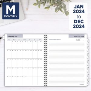 AT-A-GLANCE 2024 Weekly & Monthly Planner Refill for G545 Line Planners by AT-A-GLANCE, 7" x 8-3/4", Medium, Executive, DayMinder (G5455024)