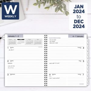 AT-A-GLANCE 2024 Weekly & Monthly Planner Refill for G545 Line Planners by AT-A-GLANCE, 7" x 8-3/4", Medium, Executive, DayMinder (G5455024)