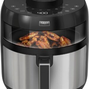 Bella Pro Series 5.3-qt. Digital Air Fryer with Viewing Window Stainless Steel