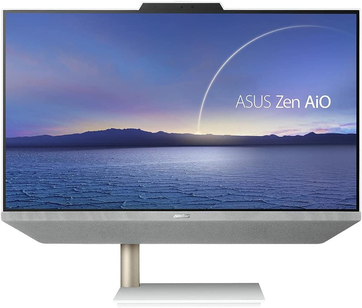 ASUS Zen AiO 24 Touch 1TB SSD 32GB RAM Extreme (AMD Ryzen Processor with 6 Cores and Max Boost 4.00GHz, 32 GB RAM, 1 TB SSD, 24" FHD Touchscreen, Win 10) Desktop All in One PC Computer M5401