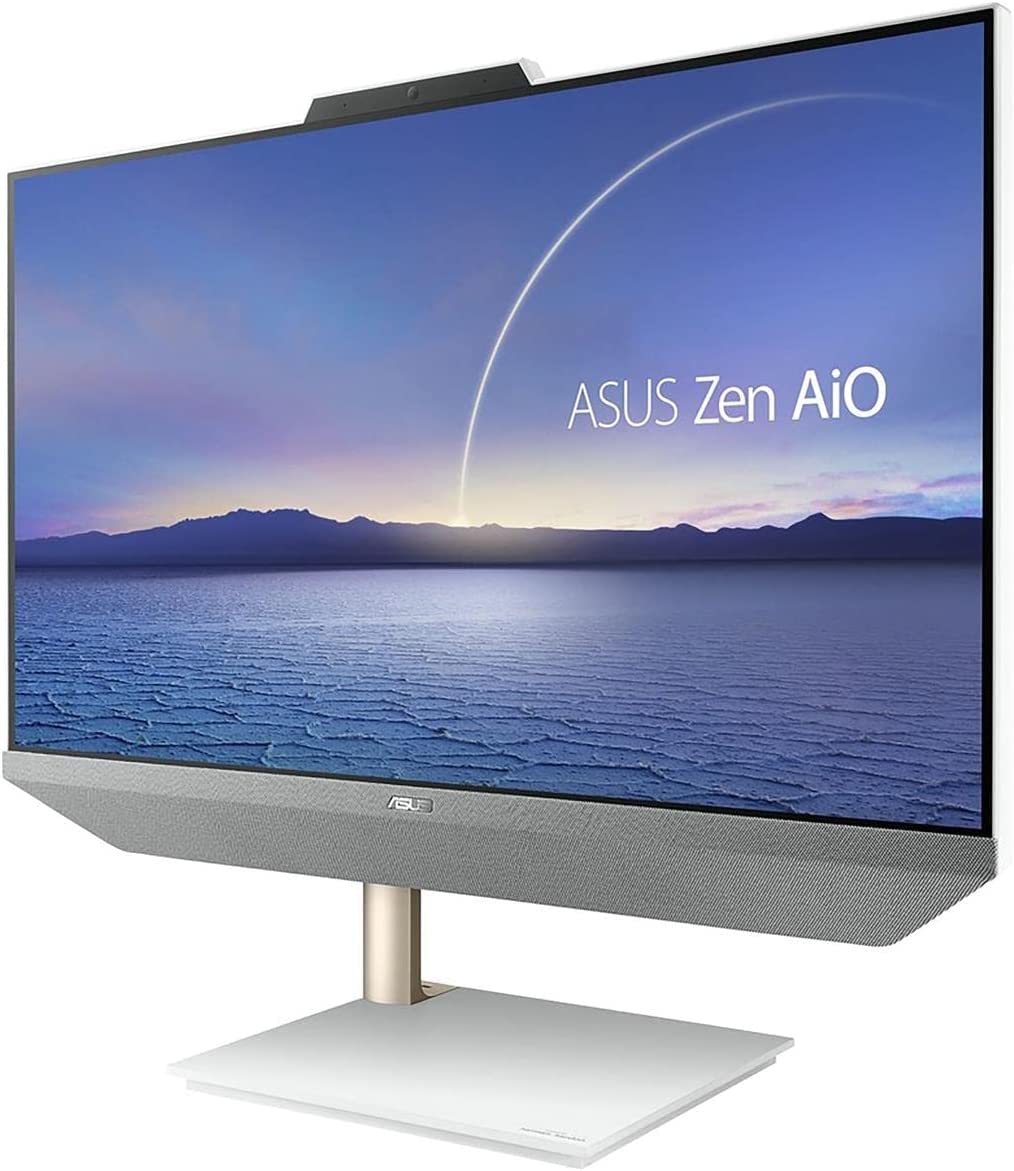 ASUS Zen AiO 24 Touch 1TB SSD 32GB RAM Extreme (AMD Ryzen Processor with 6 Cores and Max Boost 4.00GHz, 32 GB RAM, 1 TB SSD, 24" FHD Touchscreen, Win 10) Desktop All in One PC Computer M5401