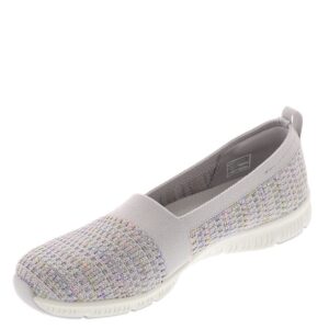 skechers active be cool sherbet skies womens slip on 85 bm us greymulti