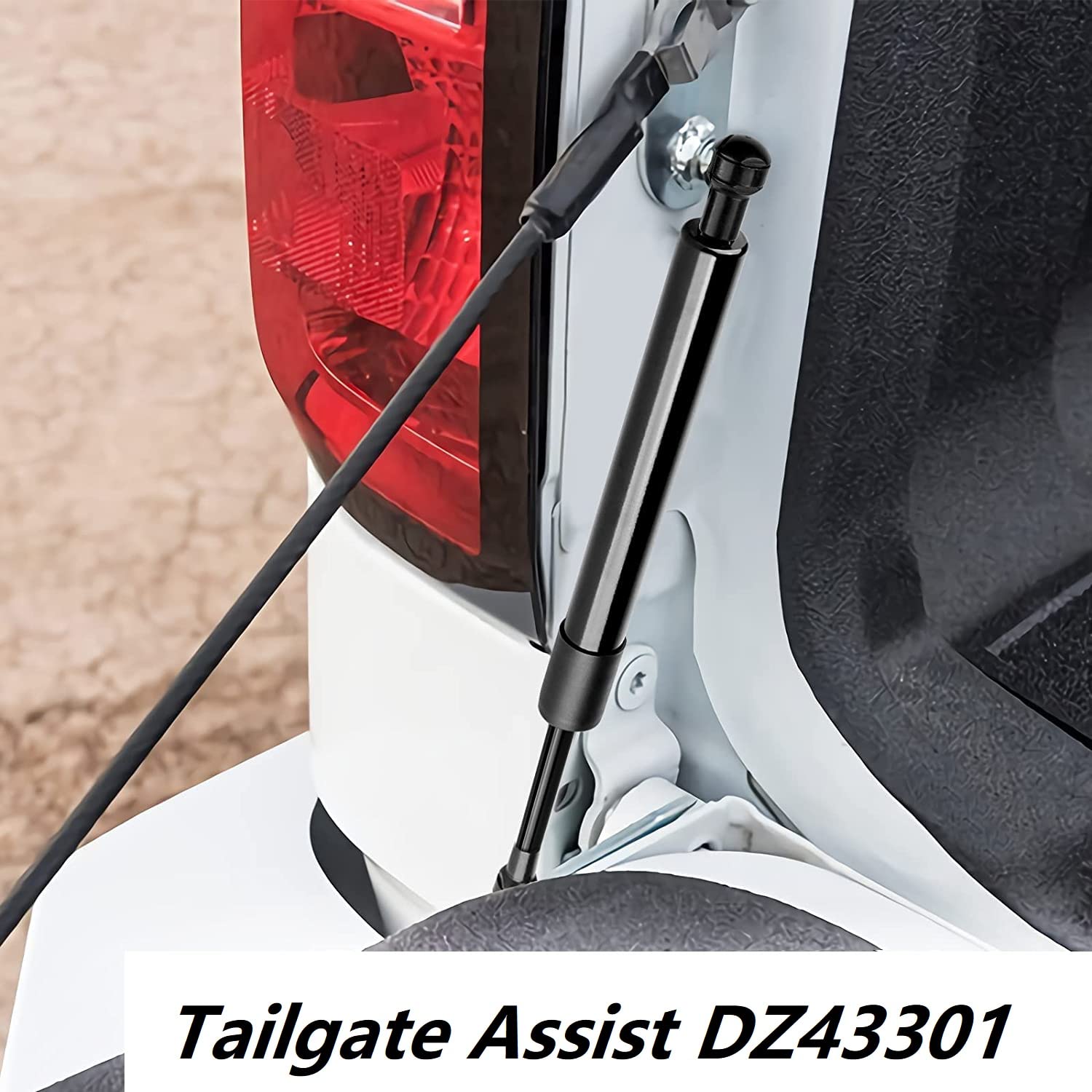 Tailgate Assist for Dodge Ram: Truck Tailgate Assist for DZ43301 Dodge Ram 3500 2500 1500 Accessories Ram 1500 Tailgate Assist for 2009 2010 2011 2012 2013 2014 2015 2016 2017 2018 2019 2020 2021 2022