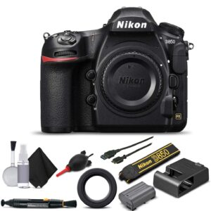 Nikon D850 Digital SLR Camera (Body Only) Starter Set (International Model) (Renewed)