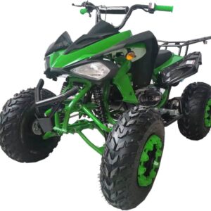 HHH 200cc Sports ATV with LED Headlights Automatic Transmission with Reverse, Big 23"/22" Tires! | Green