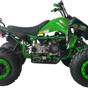 HHH 200cc Sports ATV with LED Headlights Automatic Transmission with Reverse, Big 23"/22" Tires! | Green