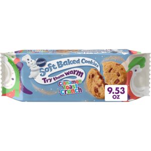 pillsbury soft baked cinnamon toast crunch cookies 18 ct