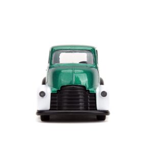 DC Comics 1:32 1952 Chevrolet COE Pickup Die-Cast Car & 1.65" Green Lantern Figure, Toys for Kids and Adults