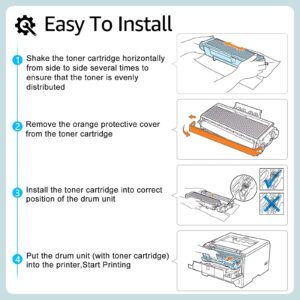 greencycle 1 Pack TN660 TN-660 TN630 TN-630 High Yield Toner Cartridge Compatible Replacement Compatible for Brother MFC-L2700DW DCP-L2540DW HL-L2360DW L2380DW MFC-L2740DW Laser Printer