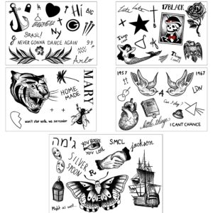 Harry Stylezz - Ultimate Tattoo Set - Over 65 Tattoos - Perfect For Concerts, Halloween, Cosplay, Dress Up