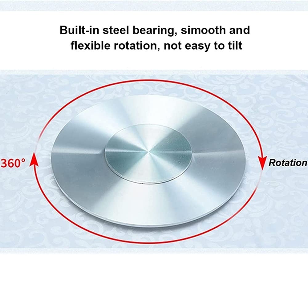 Tempered Glass Rotating Tray Tempered Glass Round Turntable Rotating Serving Tray Tempered Glass Lazy Susan for Dining Table Rotating Tray Glass Serving Plate (Size : 90cm/35inch)