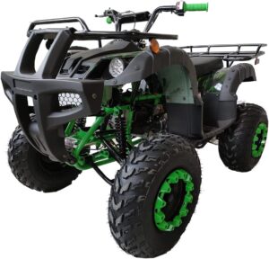 hhh 200 atv quad 4 wheelers utility atv full size atv adult atvs big youth atvs (green camo)