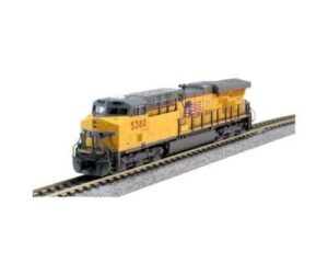 kato usa, inc. n ge es44ac locomotive union pacific #5553 kat1768955 n locomotives